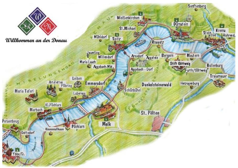 Urlaub Wachau-Nibelungengau-Kremstal