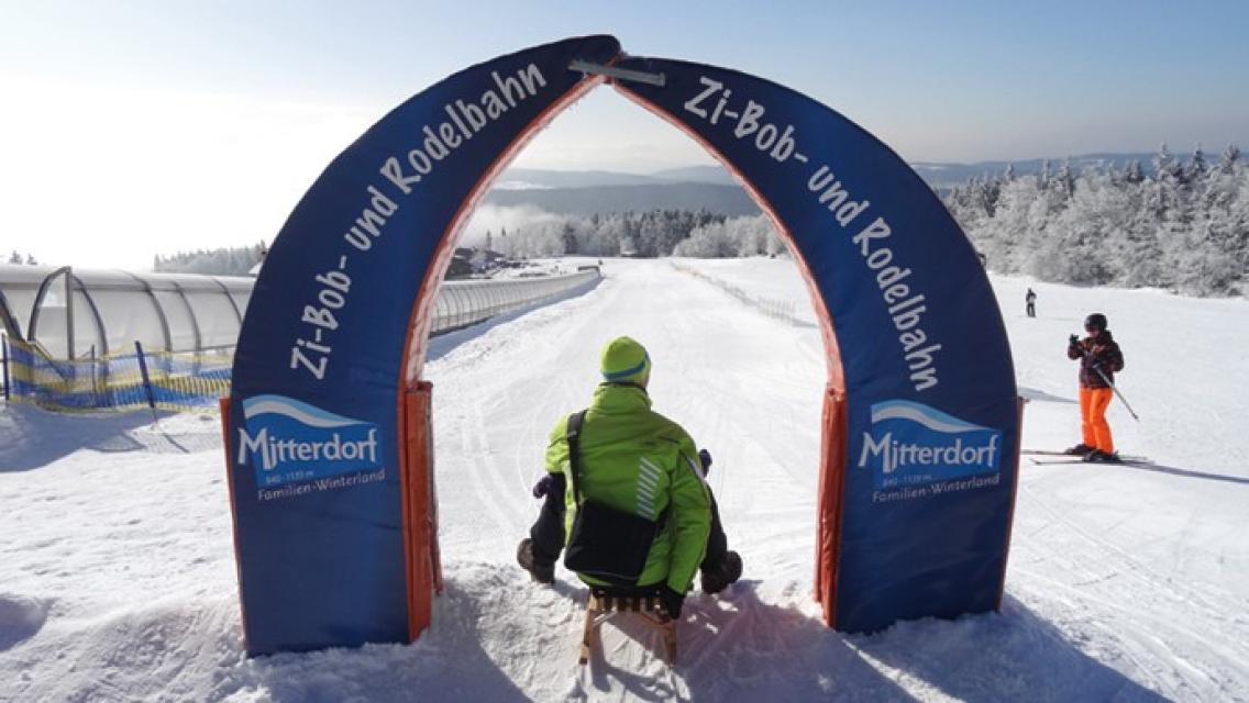 Rodel- und Zi-Bob-Bahn Talstation Alpe