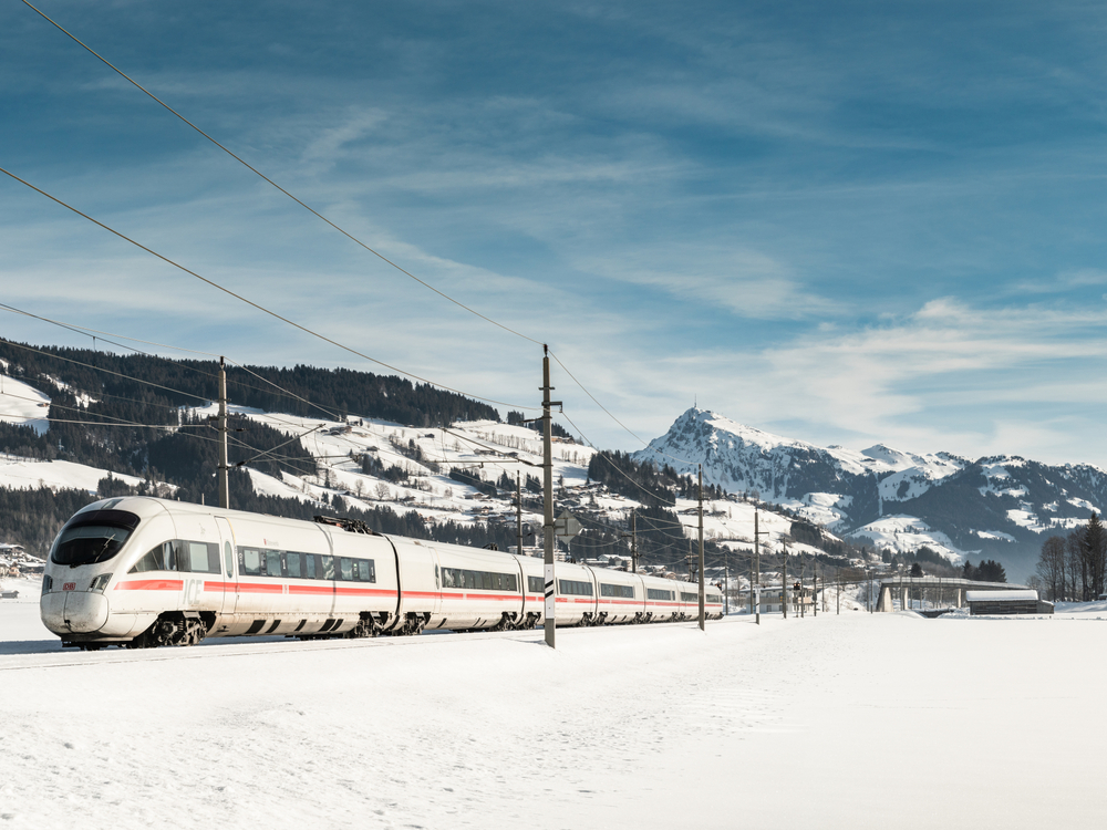 Mit der Bahn direkt in den Winter reisen