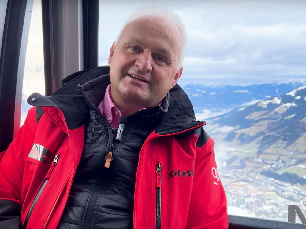 Eine Gondelfahrt mit Christian Wörister von KitzSki