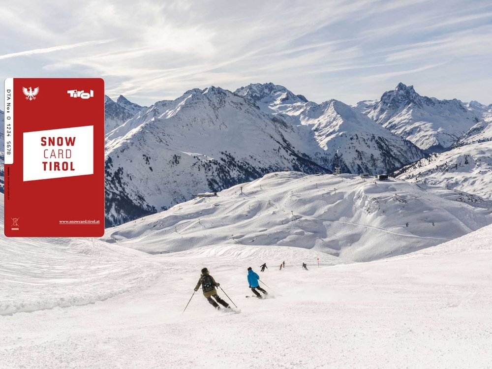 Über 90 Skigebiete mit der Tirol Snow Card nutzen