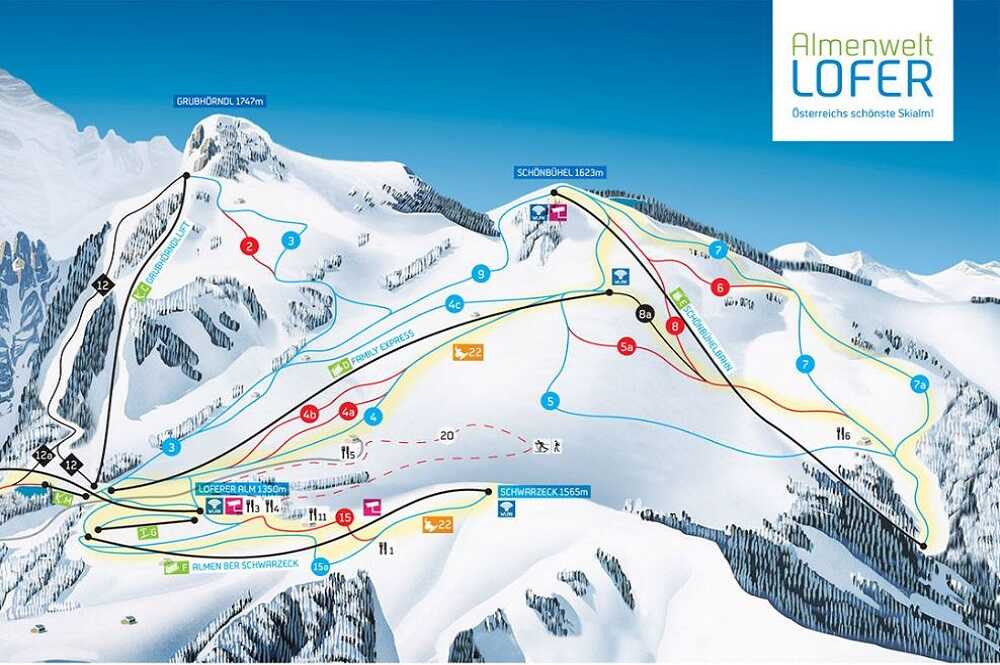Skipass-Preise Almenwelt Lofer: Skischulen & Skiverleih Almenwelt Lofer